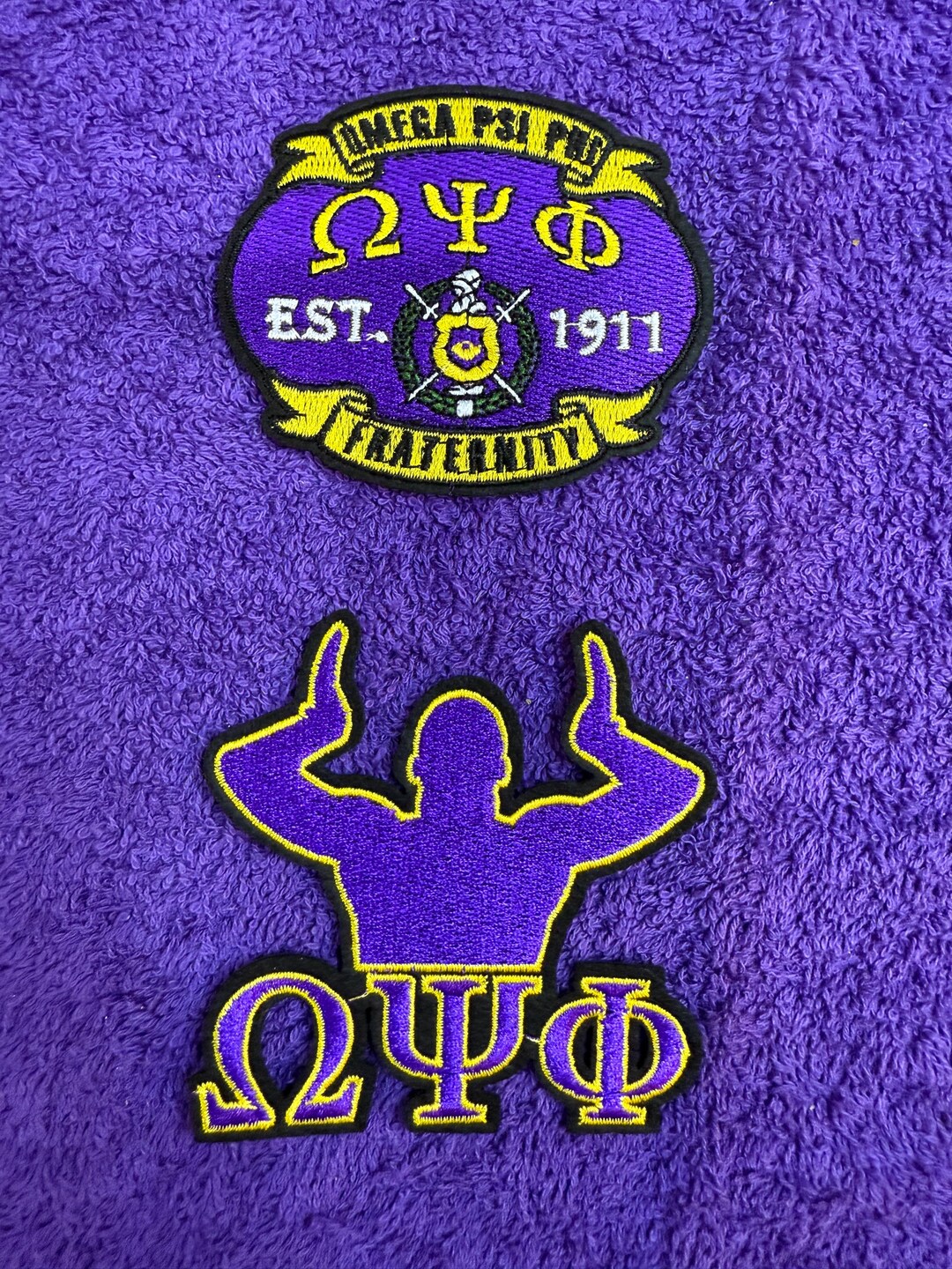 Omega Embroidered Patches - Etsy