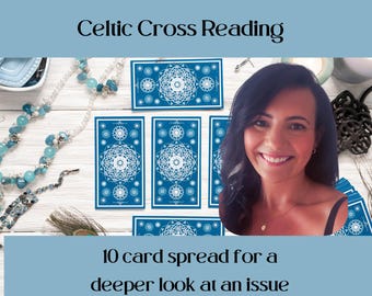 Celtic Cross Tarot Reading - Same Day Delivery - Etsy