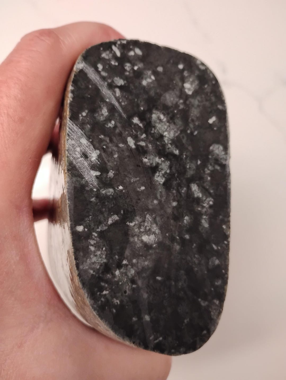 Polished Green Nephrite Jade Cobble: Fraser River Jade, 1,647g, 2.97 ...