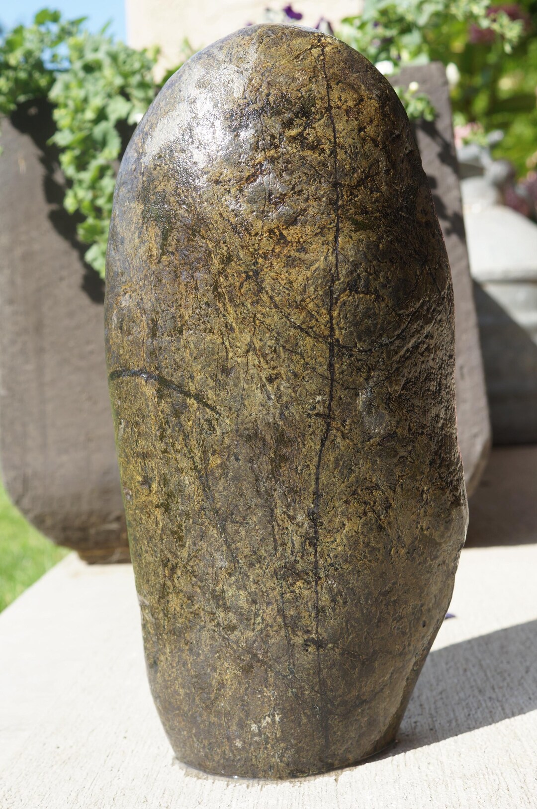 Polished Green Nephrite Jade Cobble: Canadian Fraser River Jade, 5.6kg ...