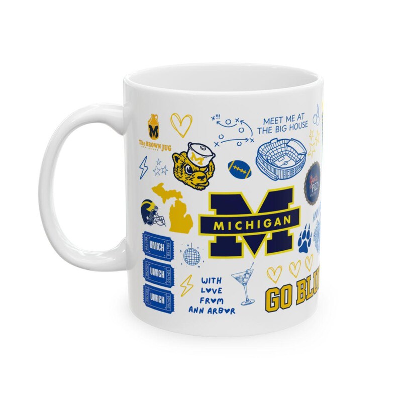 Michigan Mug - Etsy