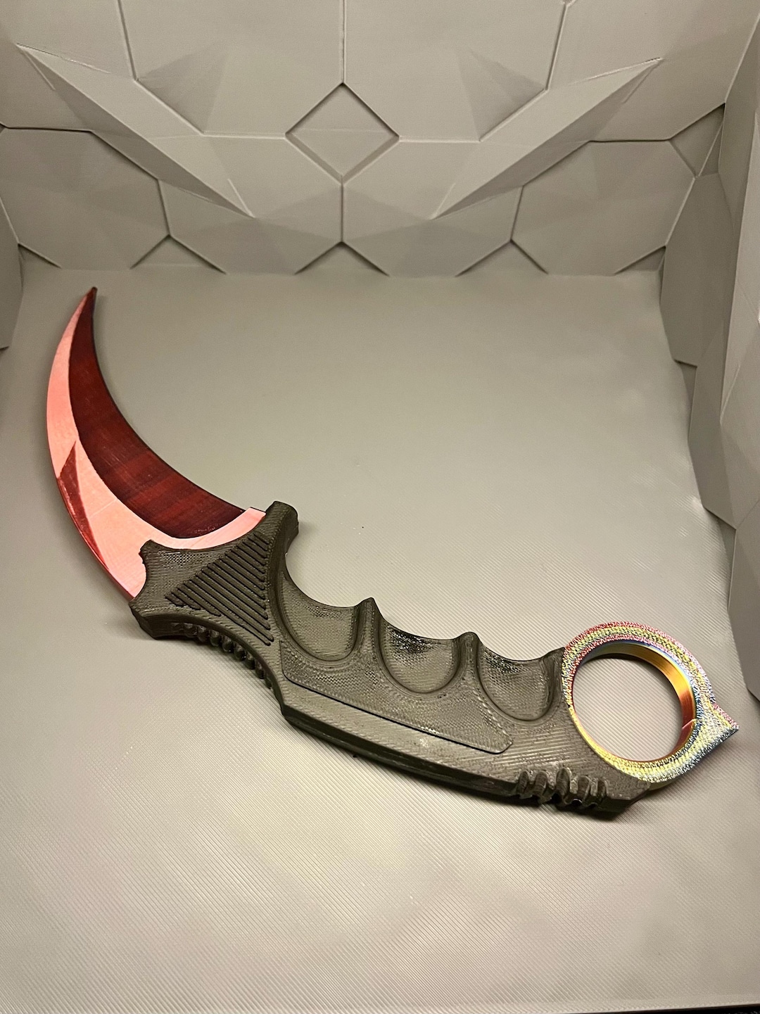 3D Printed Karambit Knife | CS2 / CSGO Cosplay - Etsy