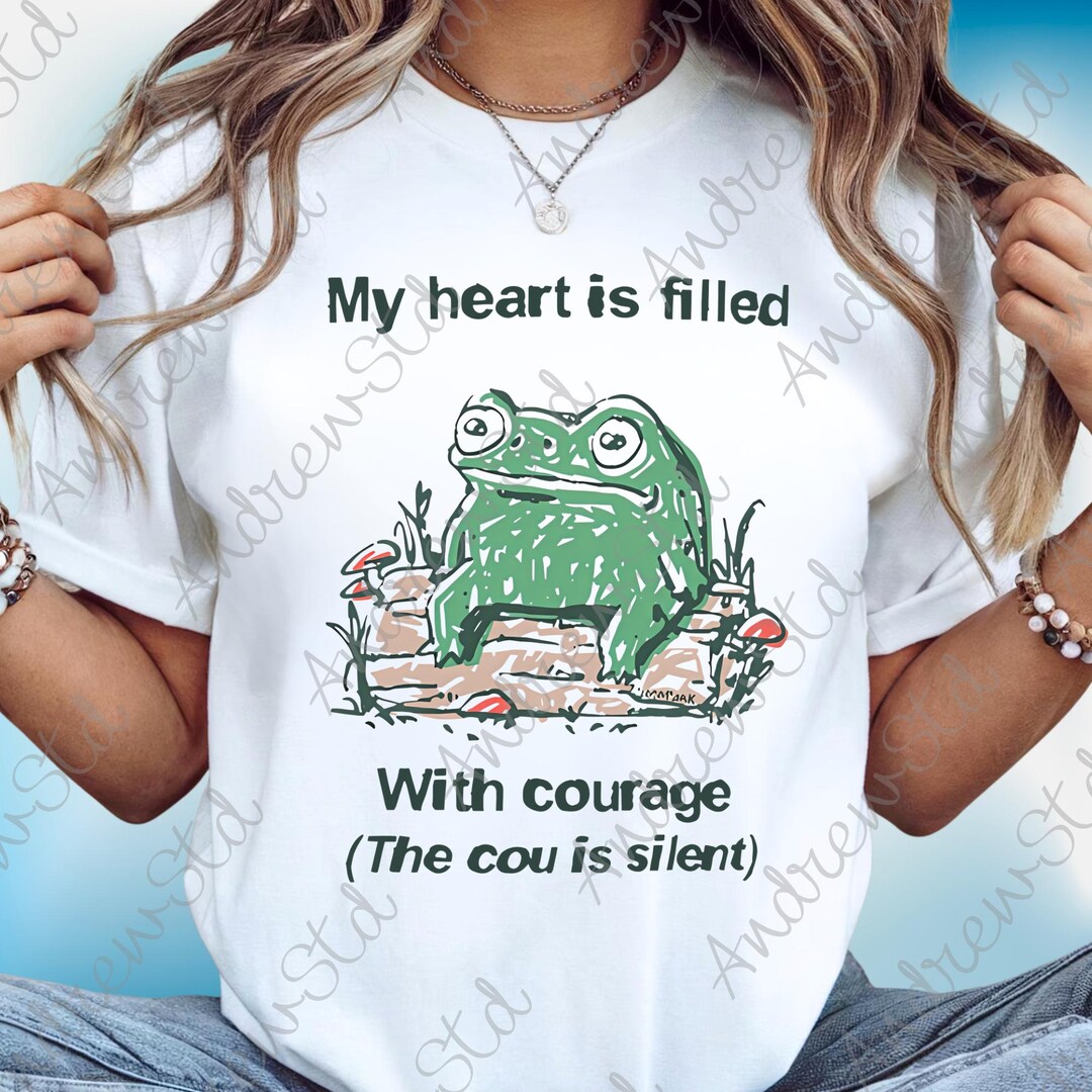 Frog Rage Png for Circut Digital Download, My Heart is Filled With ...