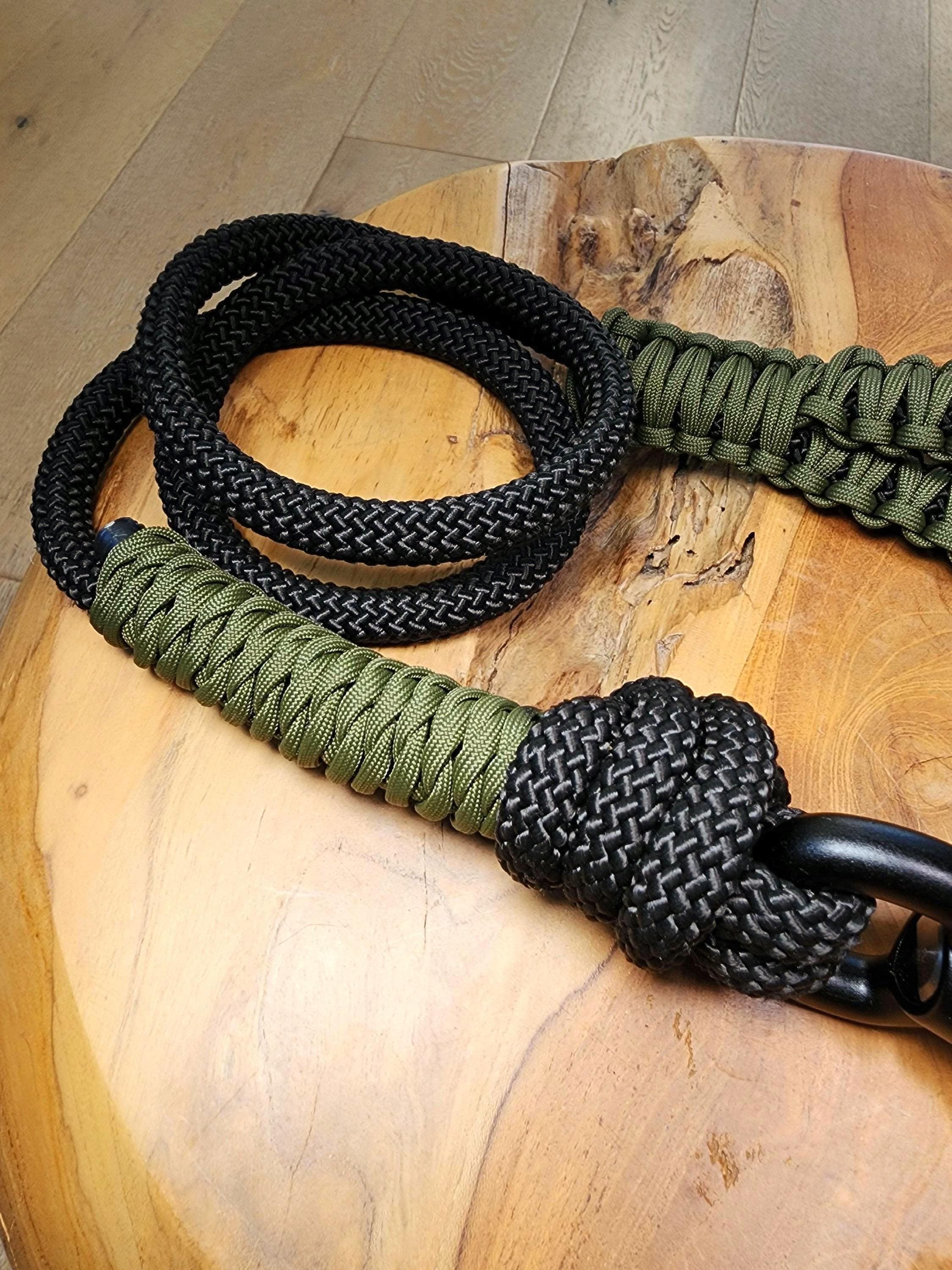 Custom Dog Leashes Made With Kong Frog 360 Clip With Braided Handle ...