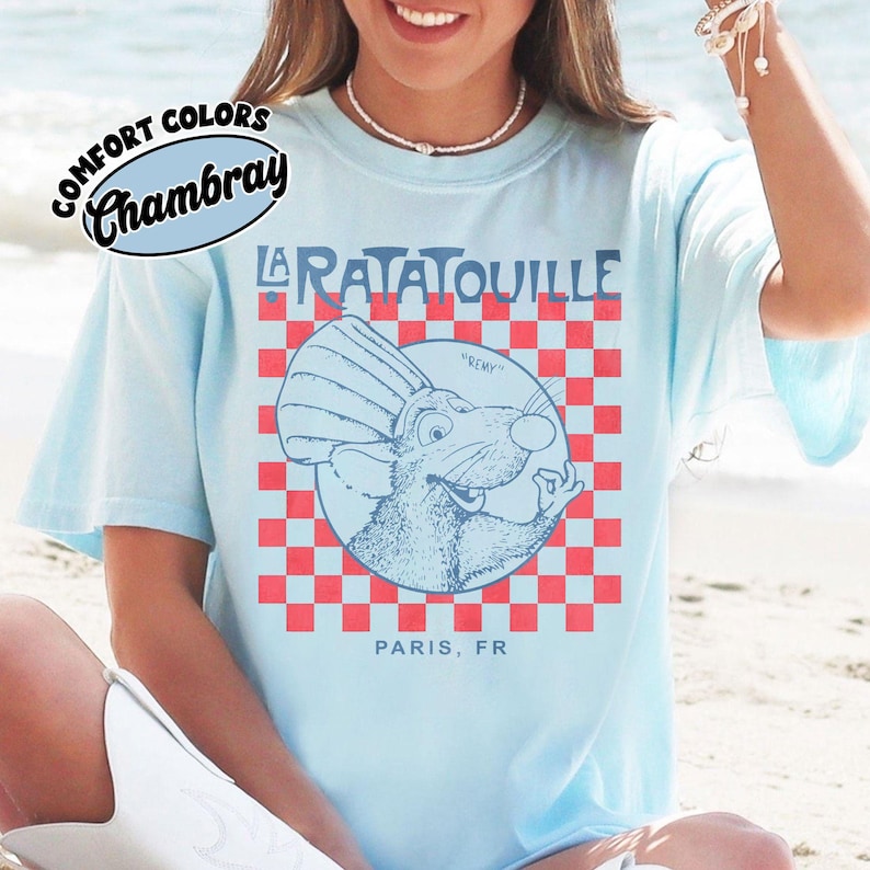 Disney Ratatouille Comfort Color Shirt, Vintage Ratatouille Gusteau's ...
