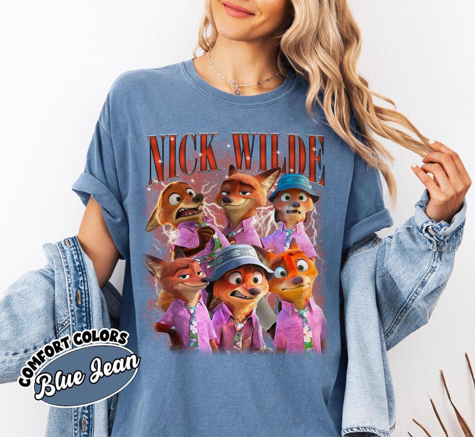 Disney Zootopia Nick Wilde Shirt, Judy Hopps and Nick Wilde T-shirt ...