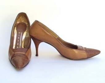 1960s Stiletto Heels - Etsy
