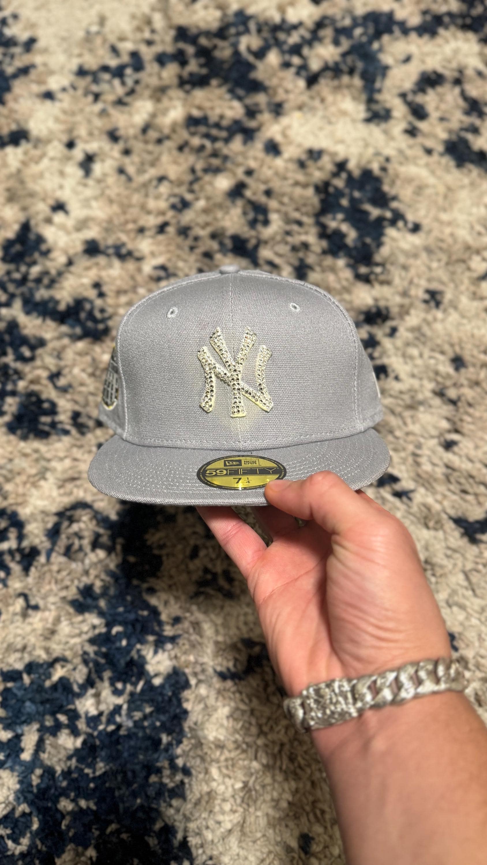 New Era Fitted Hat Rhinestone - Etsy New Era Fitted Hat Rhinestone - Etsy