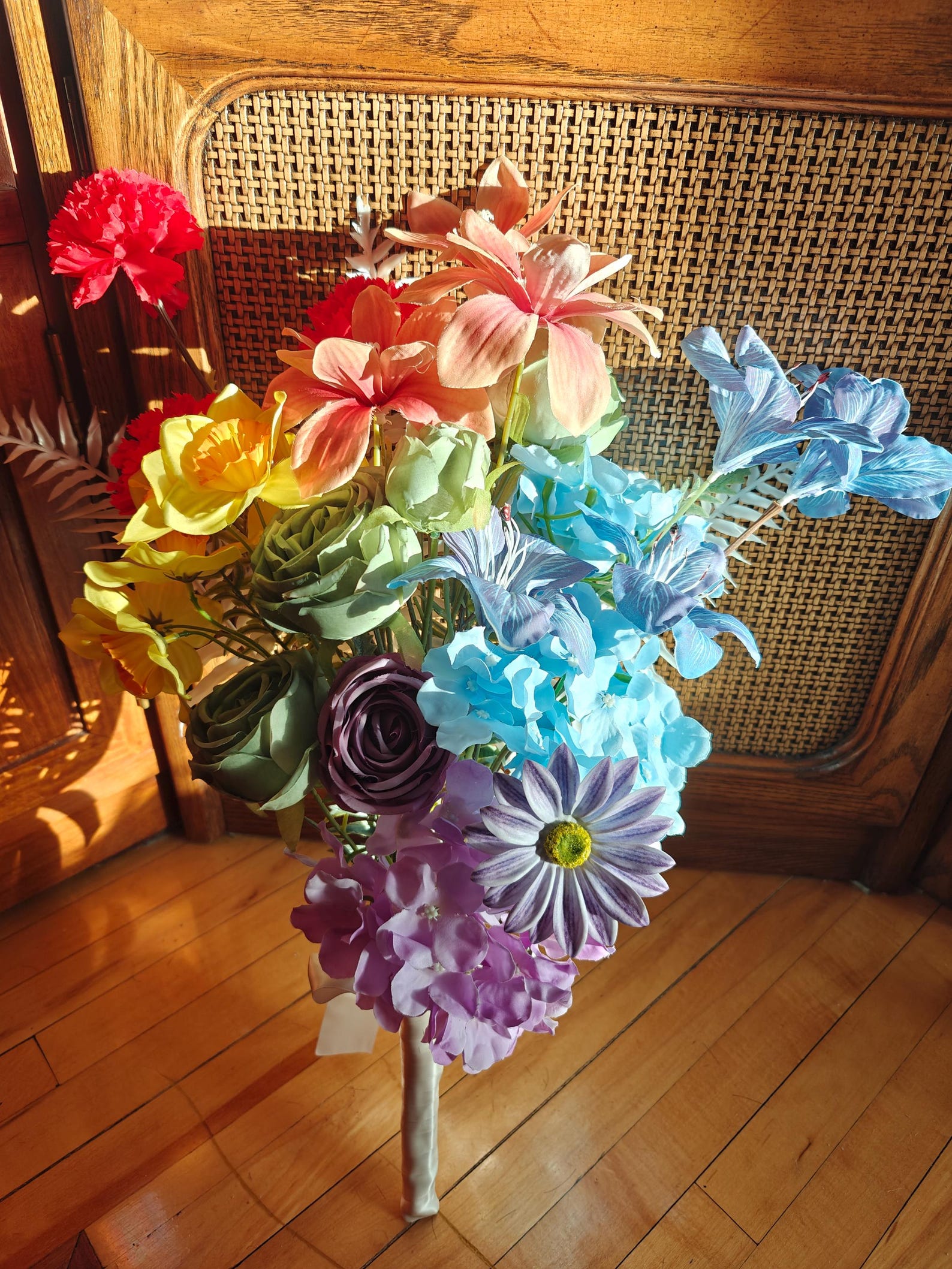 Rainbow Flower DIY Kit LGBTQ Gift Celebration Bouquet Wedding Pride ...