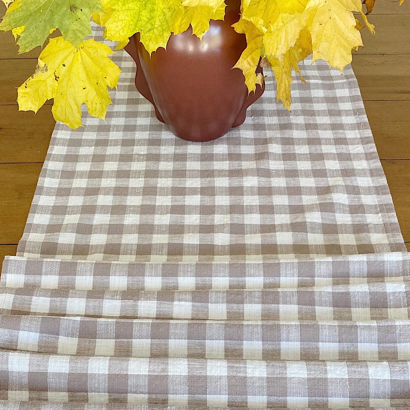 Fall Table Runner - Etsy