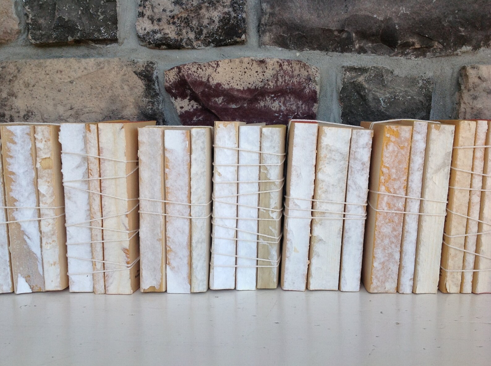 Vintage Book Bundle Distressed Books Farmhouse Books Shabby - Etsy