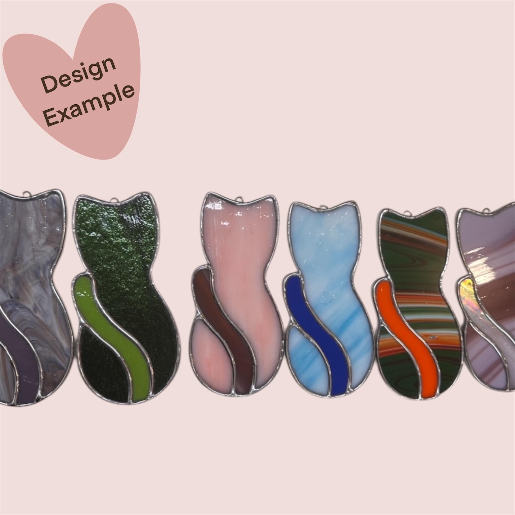 Simple Cat Beginner Stained Glass Pattern — Digital Download ...