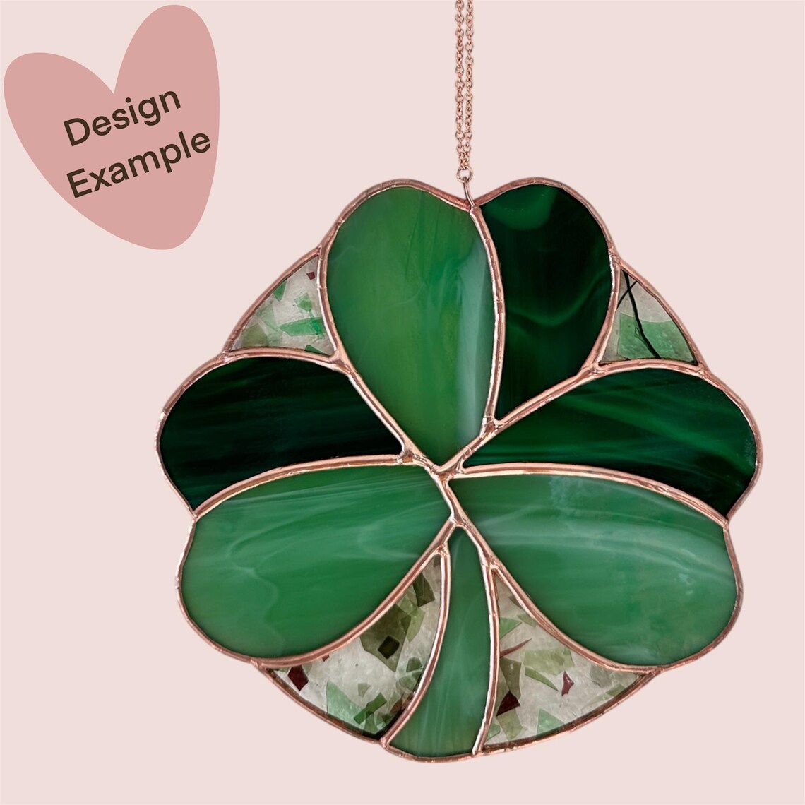 Clover Shamrock Stained Glass Pattern: Digital Download (PDF, SVG, PNG ...