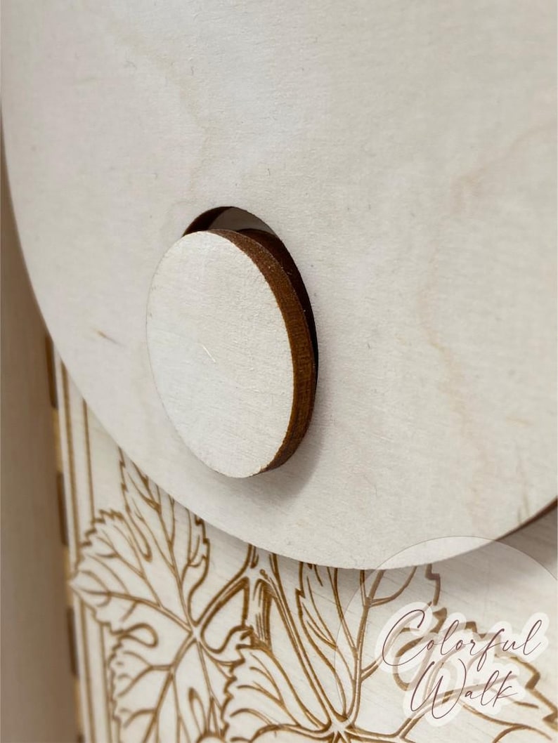 Wine Gift Box Bundle SVG Laser Cut File, Wooden Bottle Holder Cutting ...
