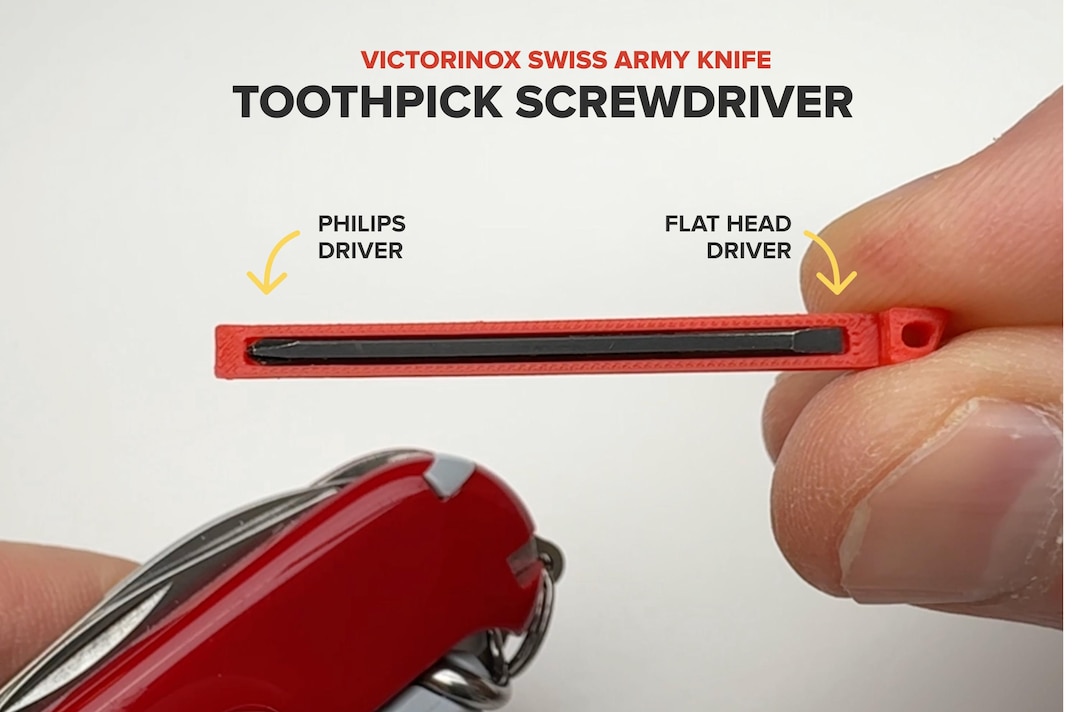 Precision Screwdriver Mod for Victorinox Swiss Army Knive (SAK ...