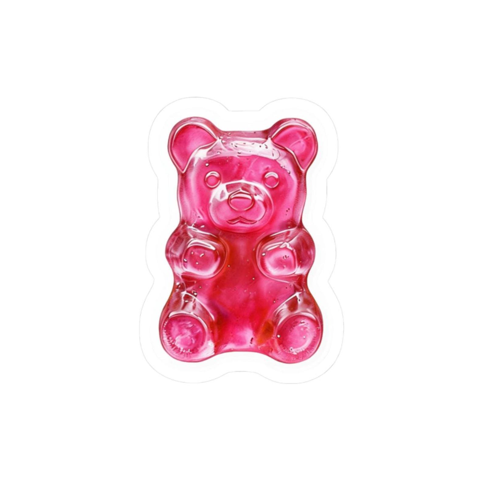 Gummy Bear Kiss-cut Stickers | Cute Laptop Decals, Fun Party Favors ...