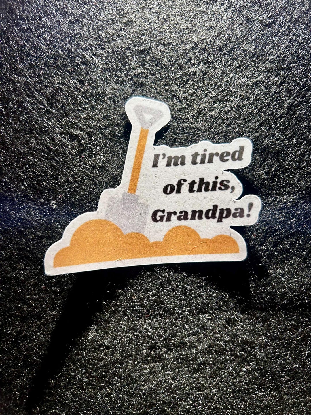 I’m Tired of This Grandpa Sticker, Funny, Vinyl, Waterproof, Too Damn ...