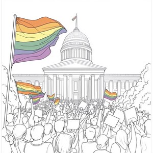 Protest in Color: A Digital LGBT Coloring Book - Empowerment Through ...