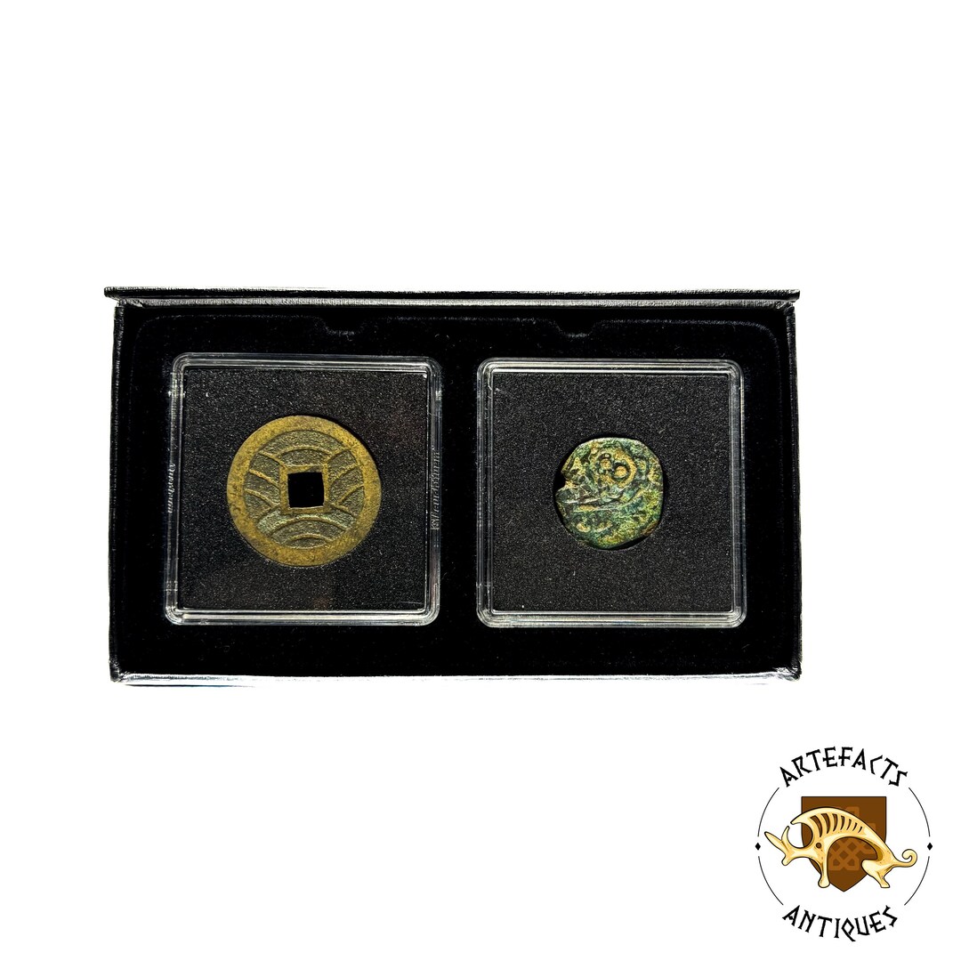 Samurai & Pirate Treasure Set – Lot of 2 Historical Coins - Etsy