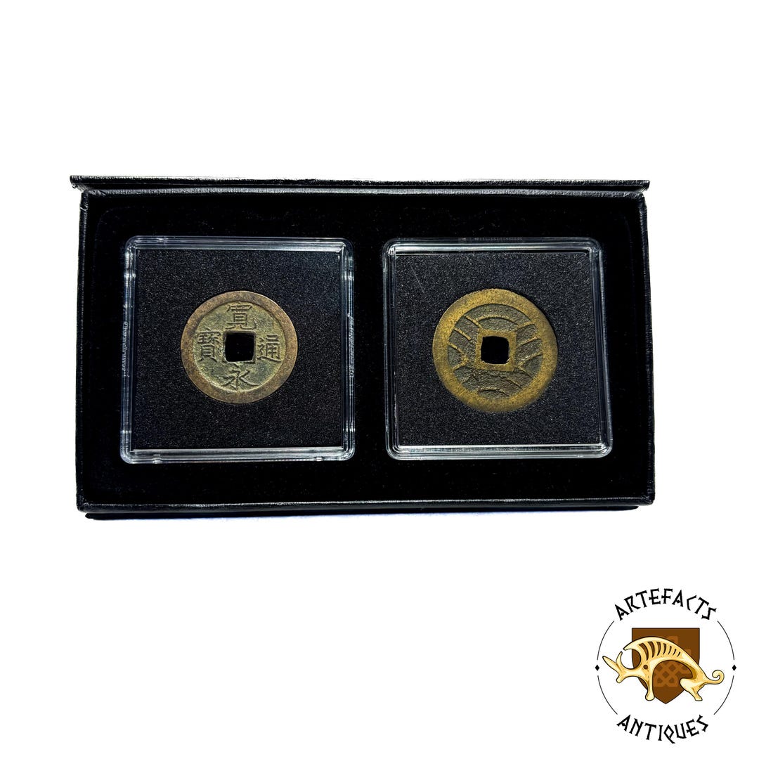 Ancient Japanese Samurai Coins – A Unique Treasure Set - Etsy