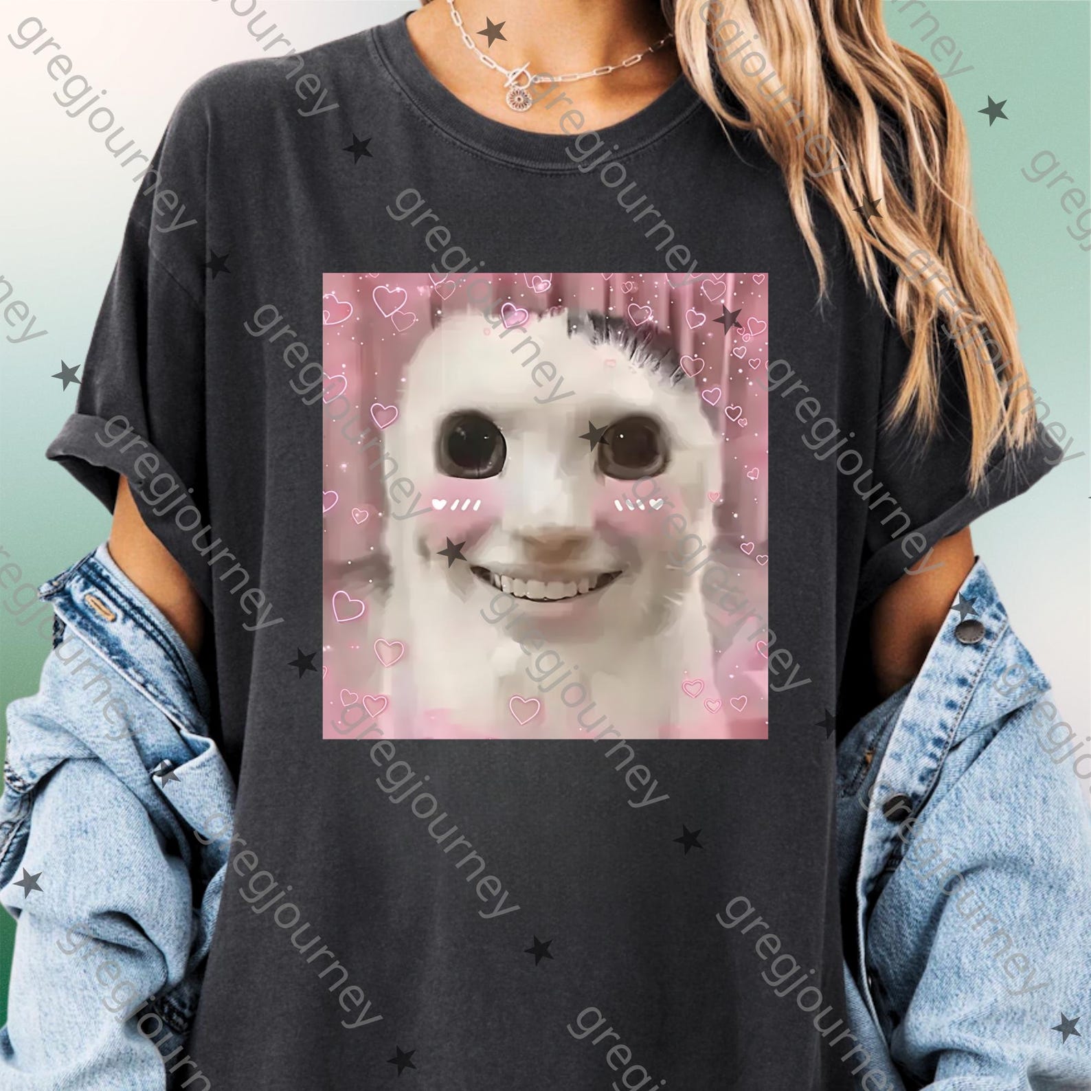 Goofy Ahh Cat Meme Png File, Dank Cursed Weirdcore Clipart Sublimation ...