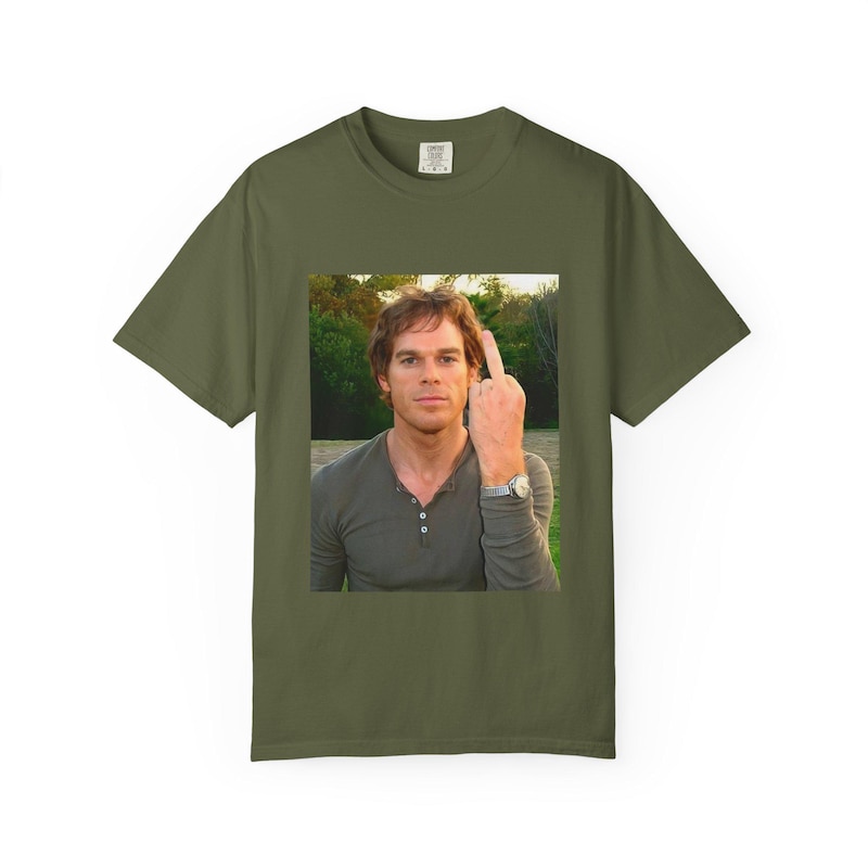 Dexter Morgan Middle Finger - Etsy
