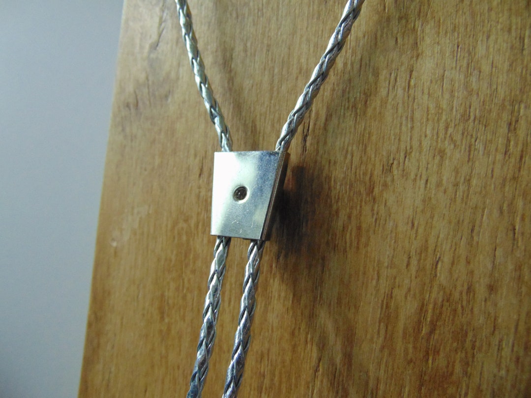 Bolo Tie Silver Cord and Clasp for Making Your Own Tie - Etsy