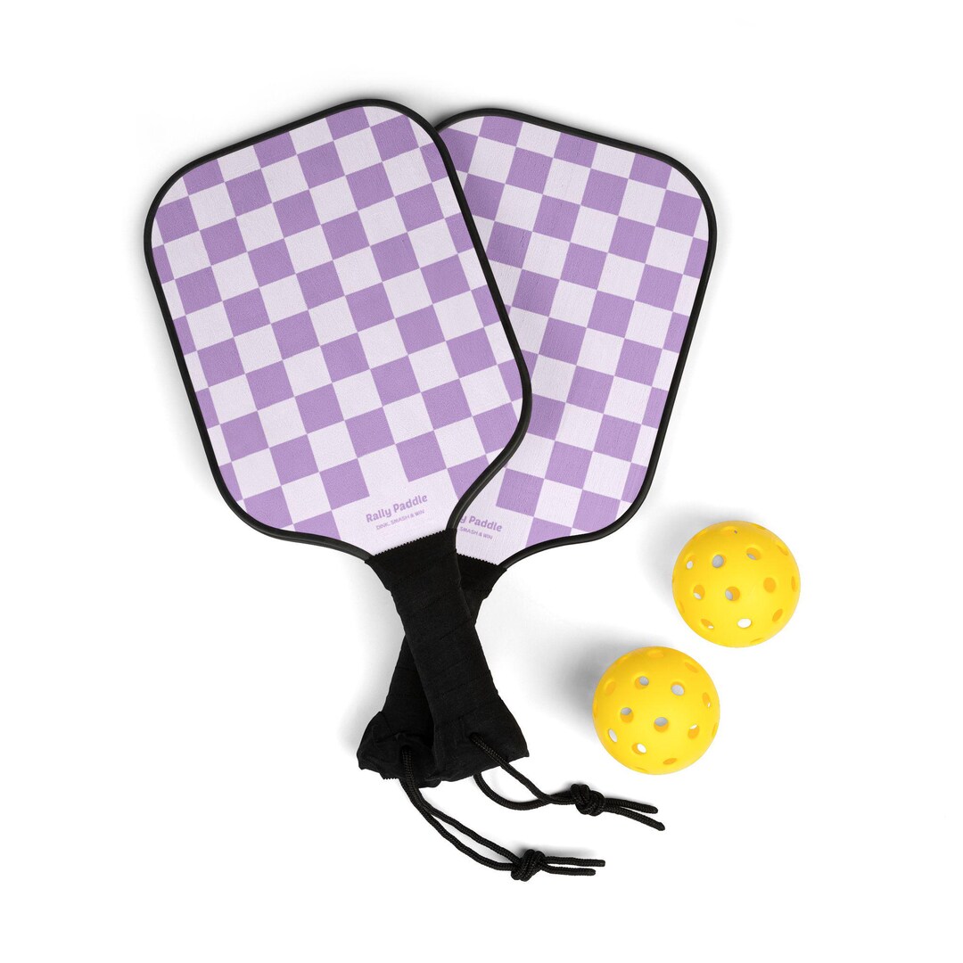 Purple Classique | Pickleball Paddles | 2 Paddles + 2 Balls + Bag ...