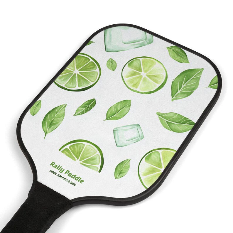 Mojito Magic Pickleball Paddles 2 Paddles 2 Balls Bag Included Custom ...