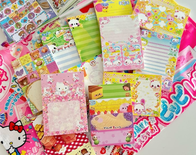 Kawaii Memo Pad Sheets “miss Cozy”: Japanese Showa Cafe Girl ...