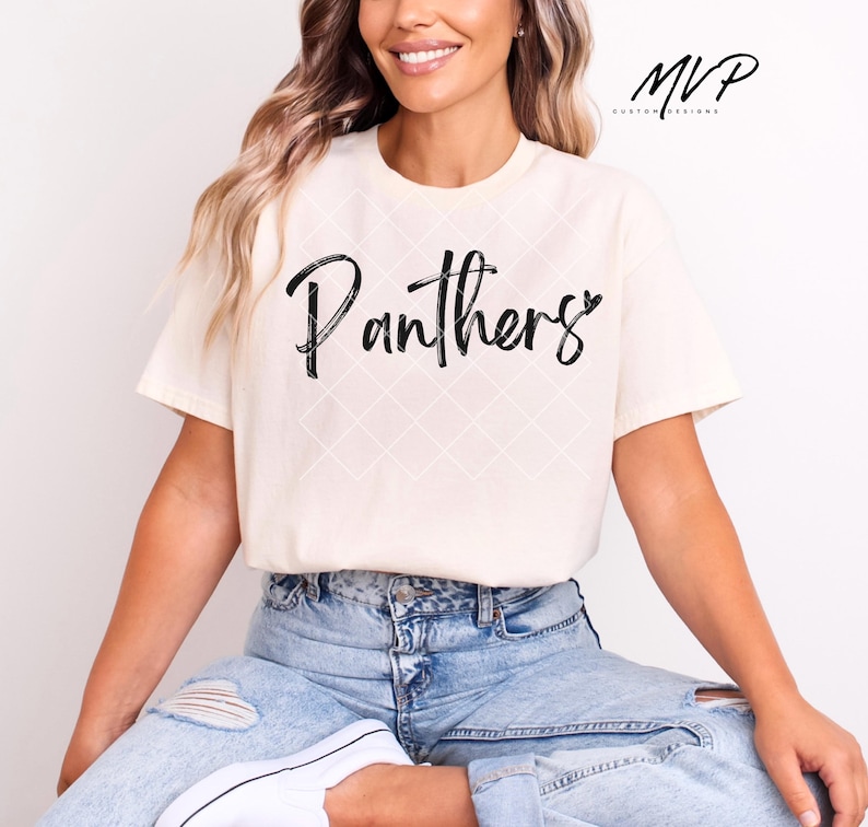 Panthers Mascot PNG | Team Design (digital Download - Etsy