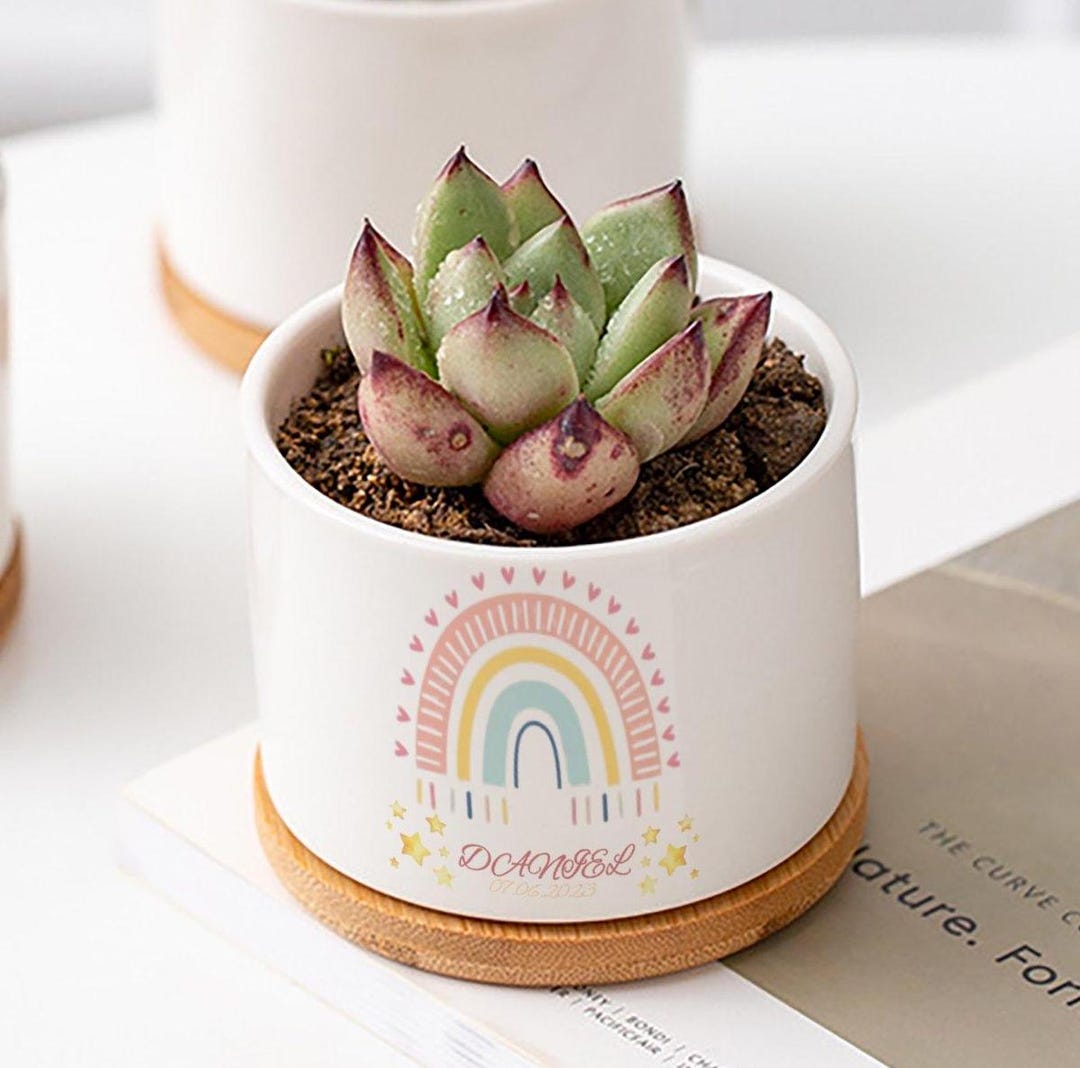 Baby Girl Gift, Personalized Flower Pot for Kids, Custom Flower Pot ...