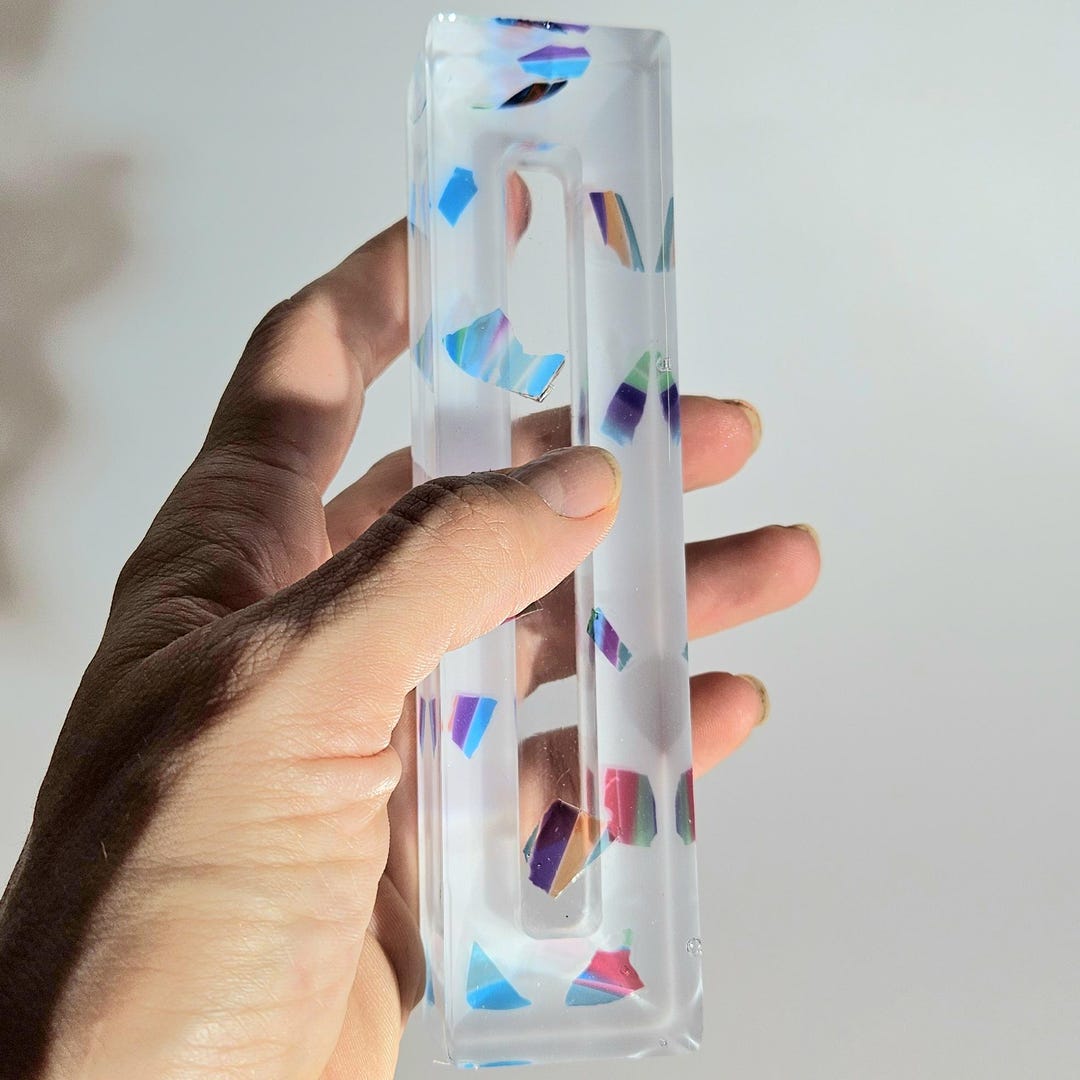 Mezuzah Case Custom Made With Your Smashed Glass Jewish Wedding Gift ...