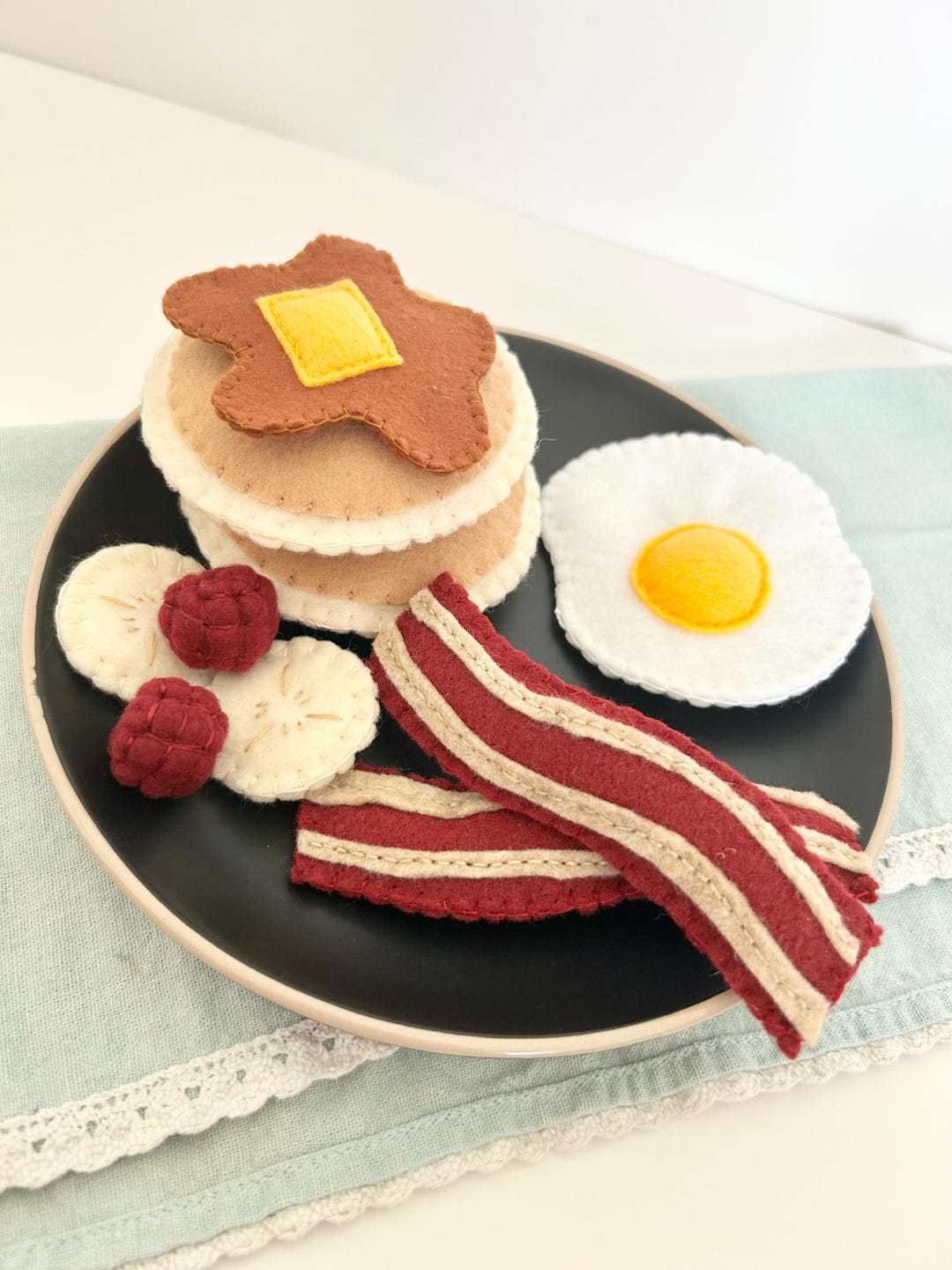 Felt Pancake Breakfast Set - Etsy