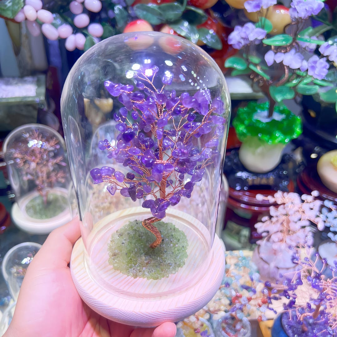 15-inch Crystal Wishing Tree: Chakra Healing Energy Decor - Etsy