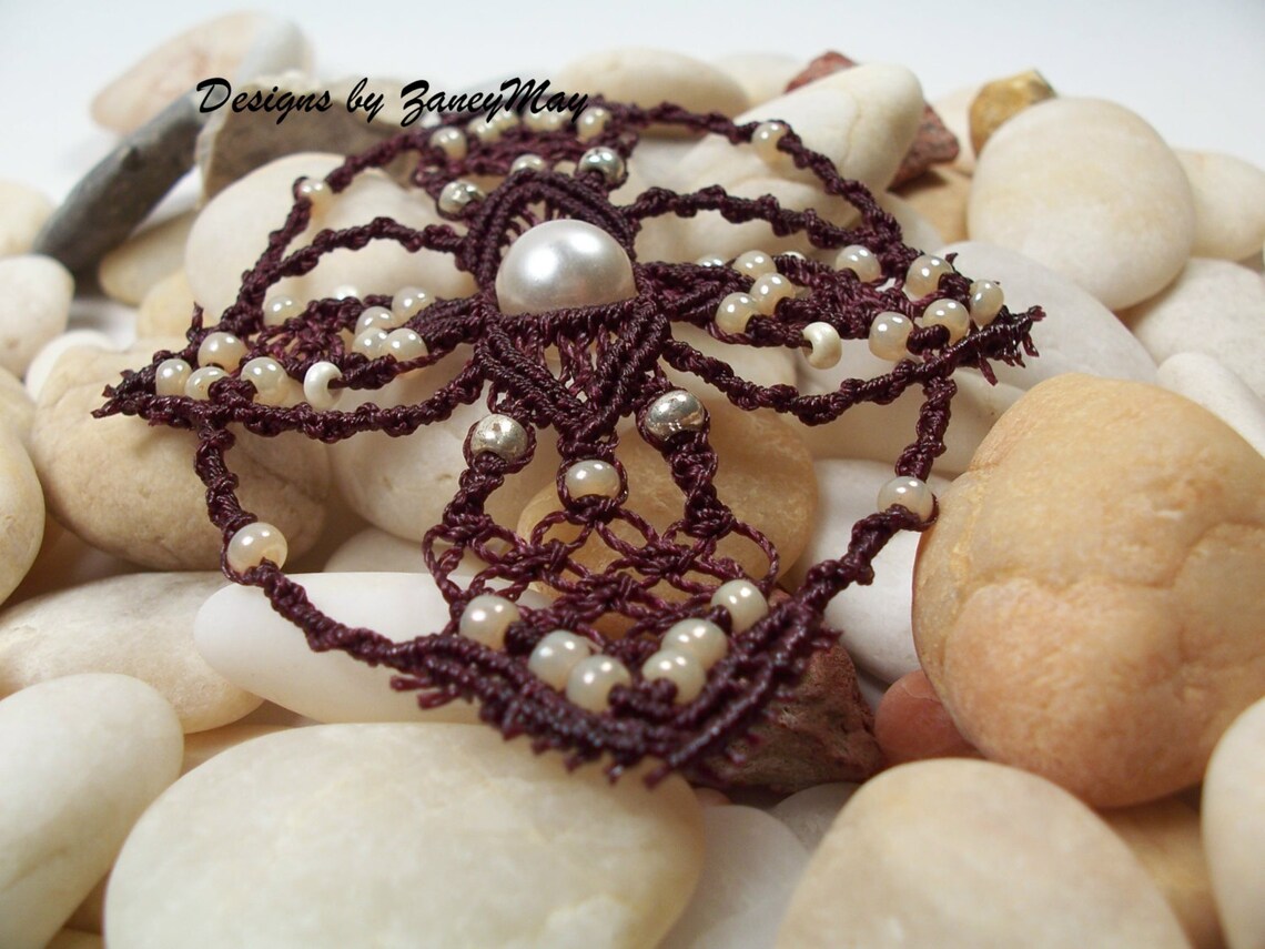 Macrame Cross Pattern in PDF - Etsy