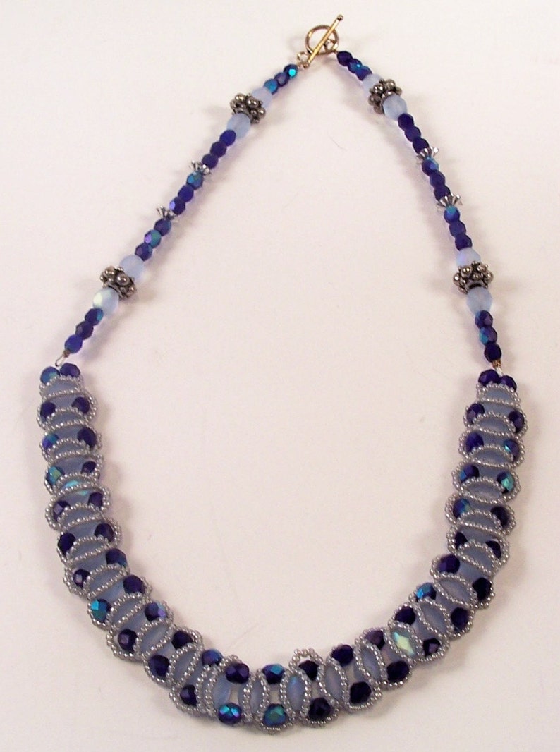 Orbit Necklace Pattern Beading Tutorial in PDF - Etsy