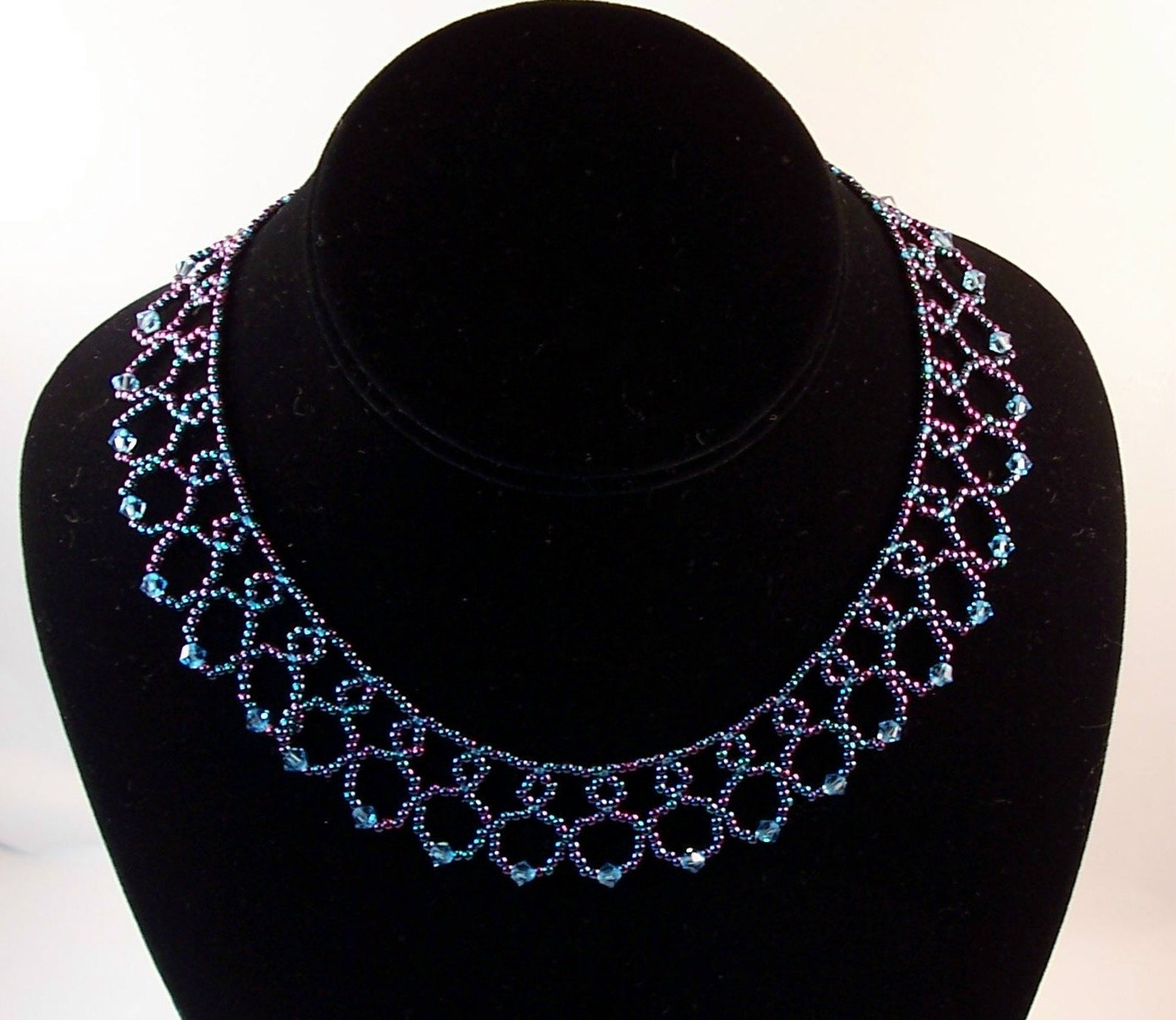 Dew Drop Necklace Pattern Beading Tutorial in PDF - Etsy