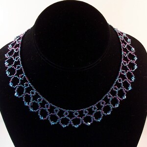 Dew Drop Necklace Pattern Beading Tutorial in PDF - Etsy