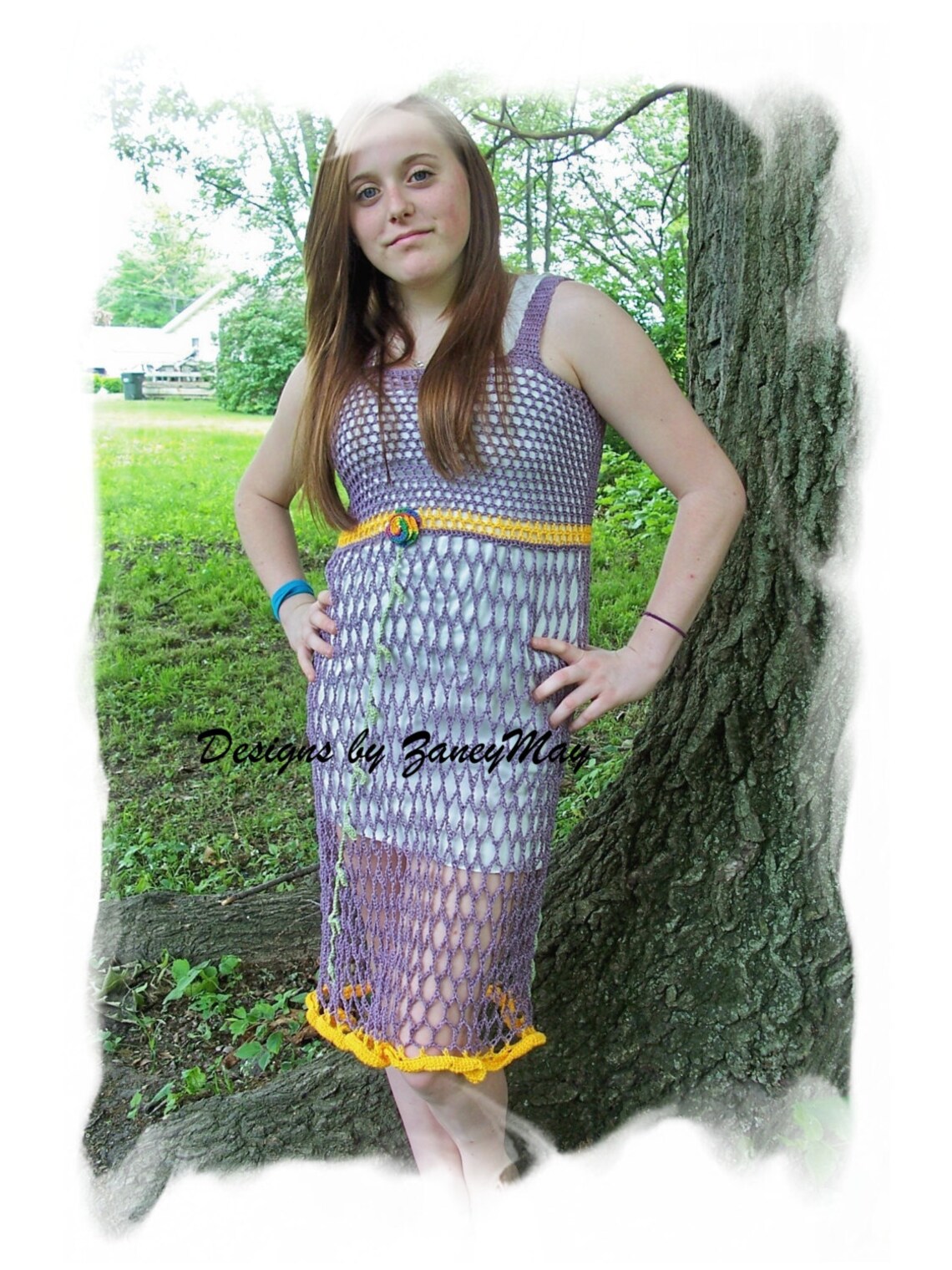 Summer Sun Dress, Crochet Pattern in PDF - Etsy