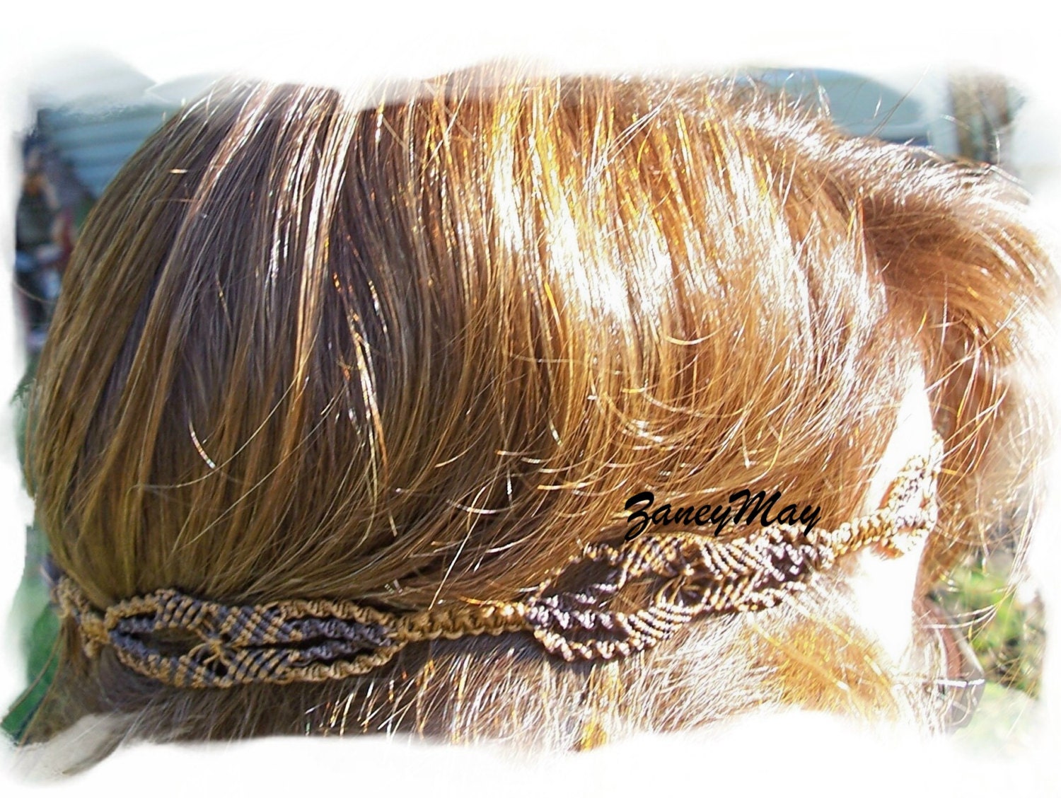 Retro Macrame Head Wrap Pattern in PDF - Etsy UK