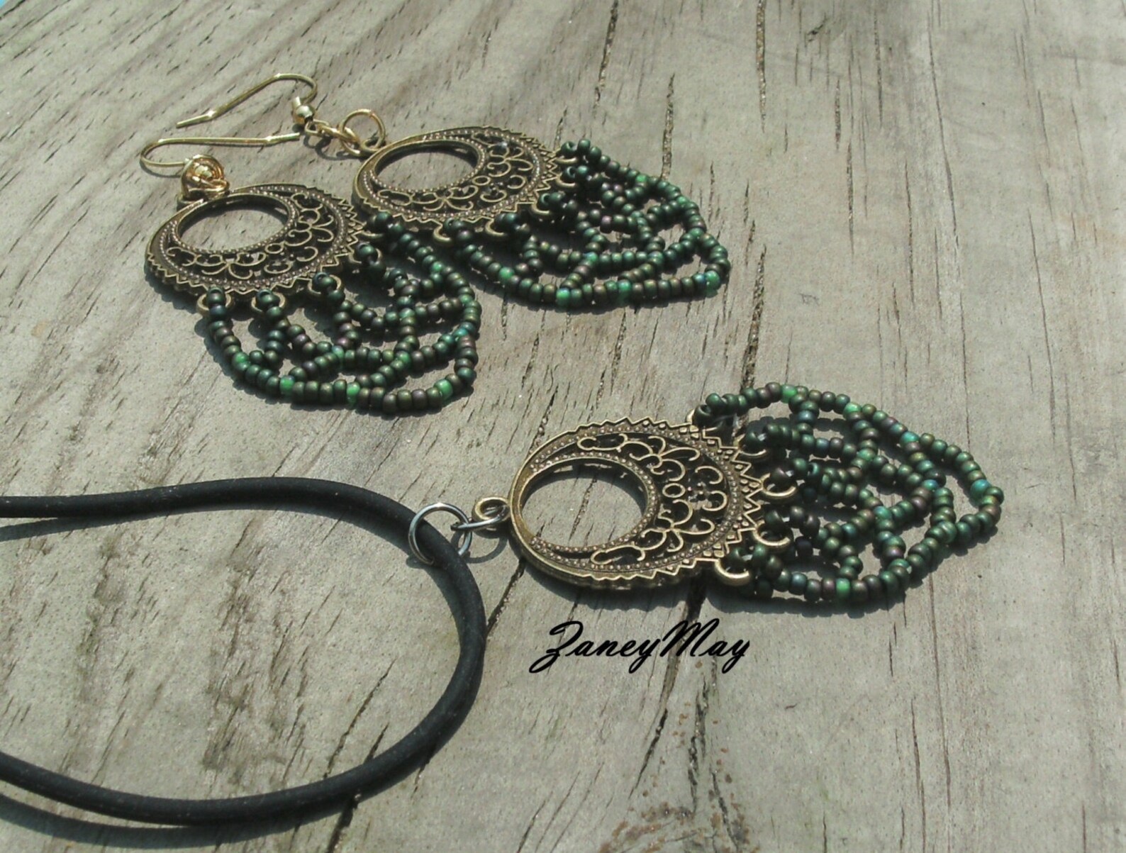 Seed Bead Earring Pattern in PDF - Etsy