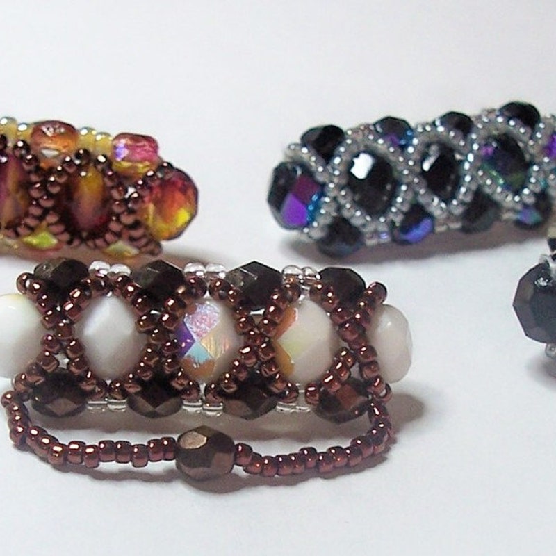 Beaded Barrette Patterns - Etsy