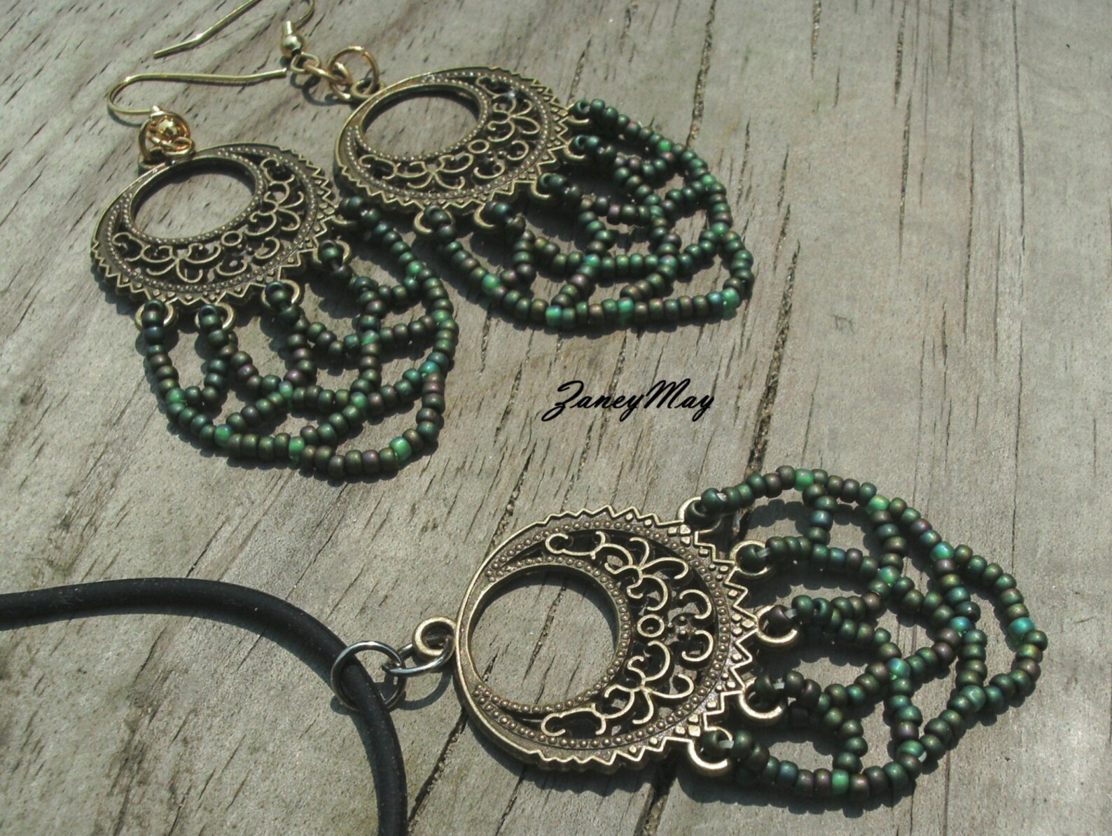 Seed Bead Earring Pattern in PDF - Etsy