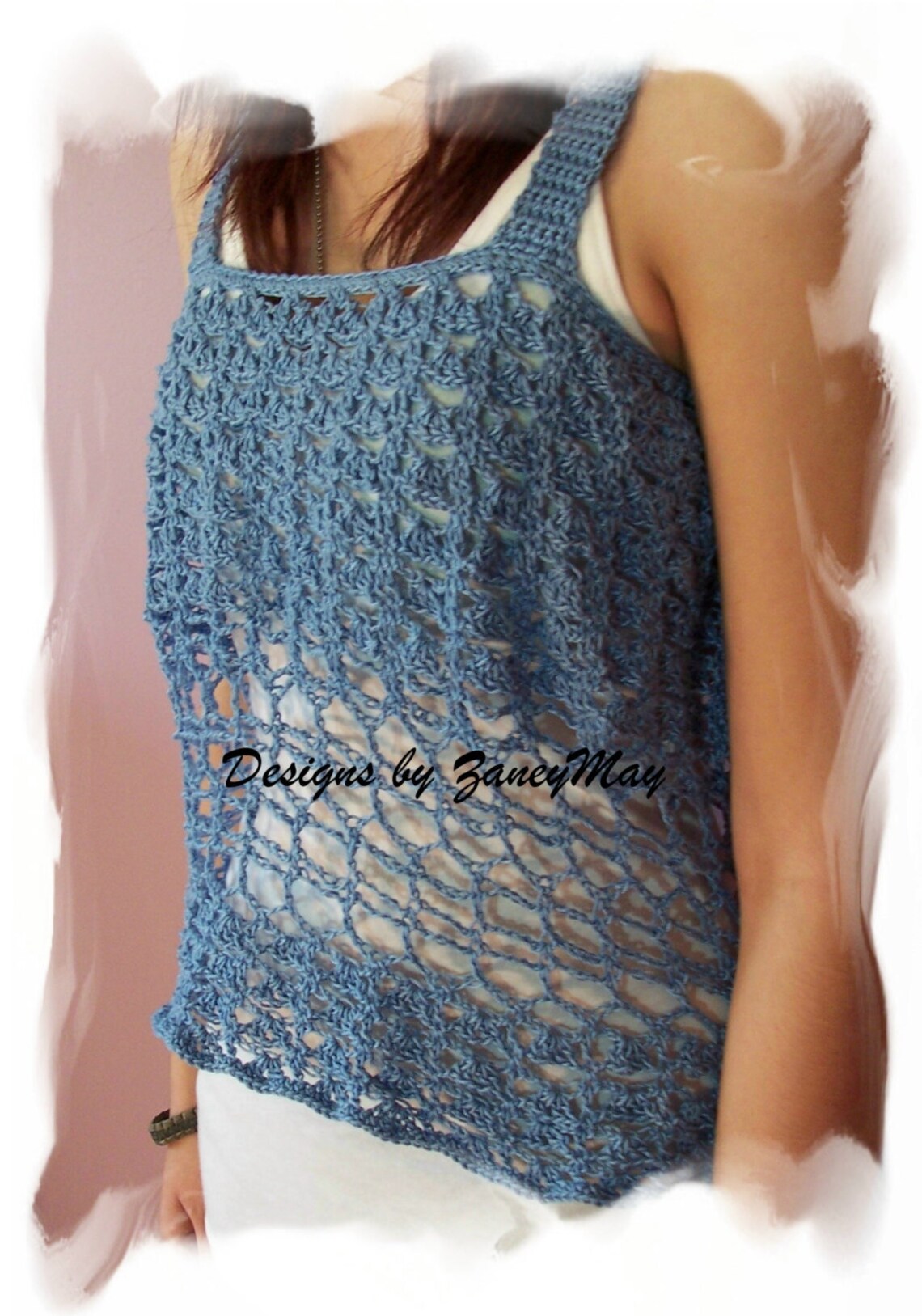 Summer Shells Crochet Top, Pattern in PDF - Etsy