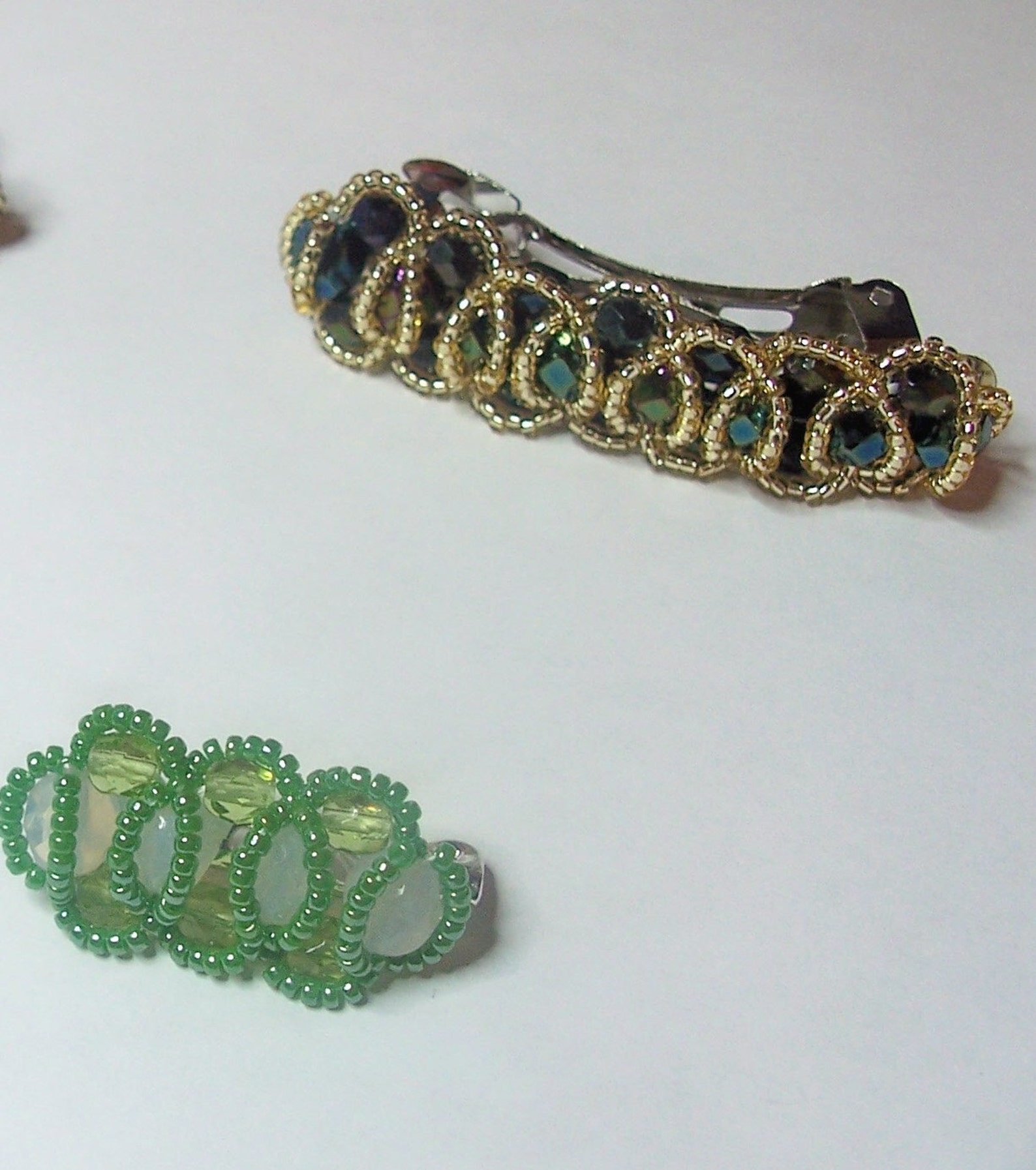 Orbit Pin & Barrette Pattern Beading Tutorial in PDF - Etsy