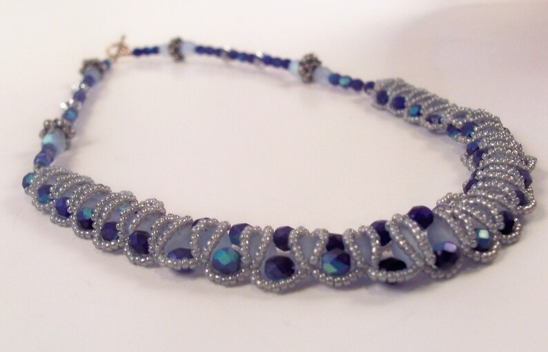 Orbit Necklace Pattern Beading Tutorial in PDF - Etsy