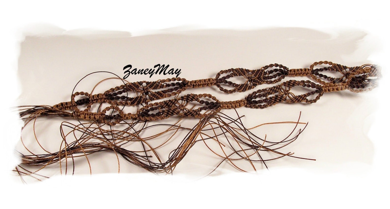 Retro Macrame Head Wrap Pattern in PDF - Etsy