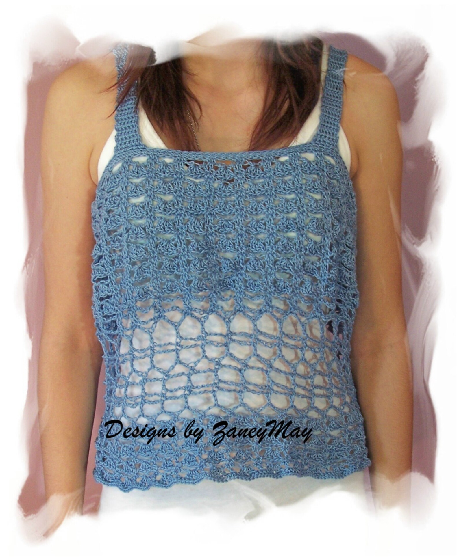 Summer Shells Crochet Top, Pattern in PDF - Etsy