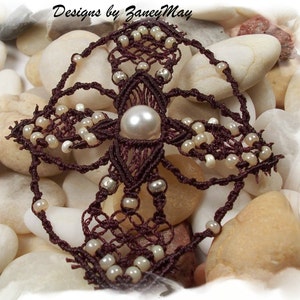 Macrame Cross Pattern in PDF - Etsy